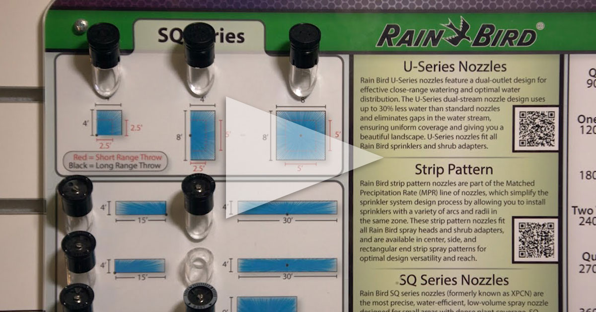 Choosing A Spray Head | Sprinkler School